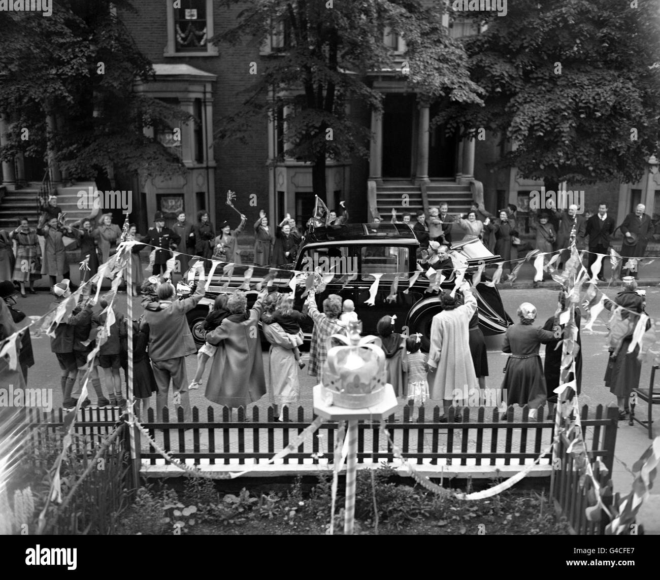 Four in line Black and White Stock Photos & Images - Alamy