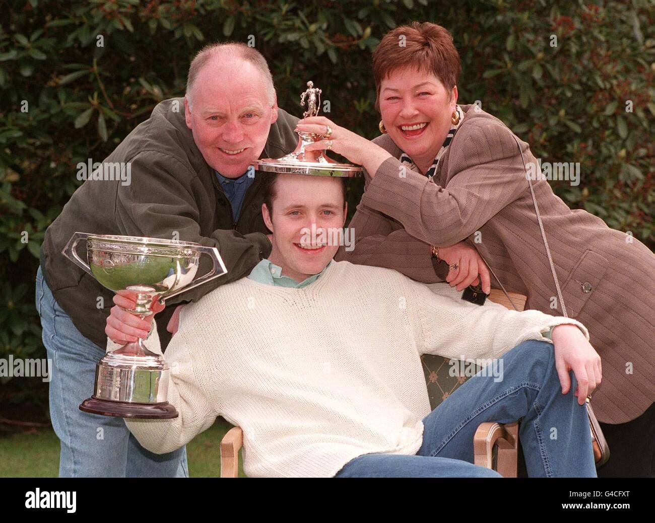 Scottish Snooker star John Higgins celebrates his first World ...