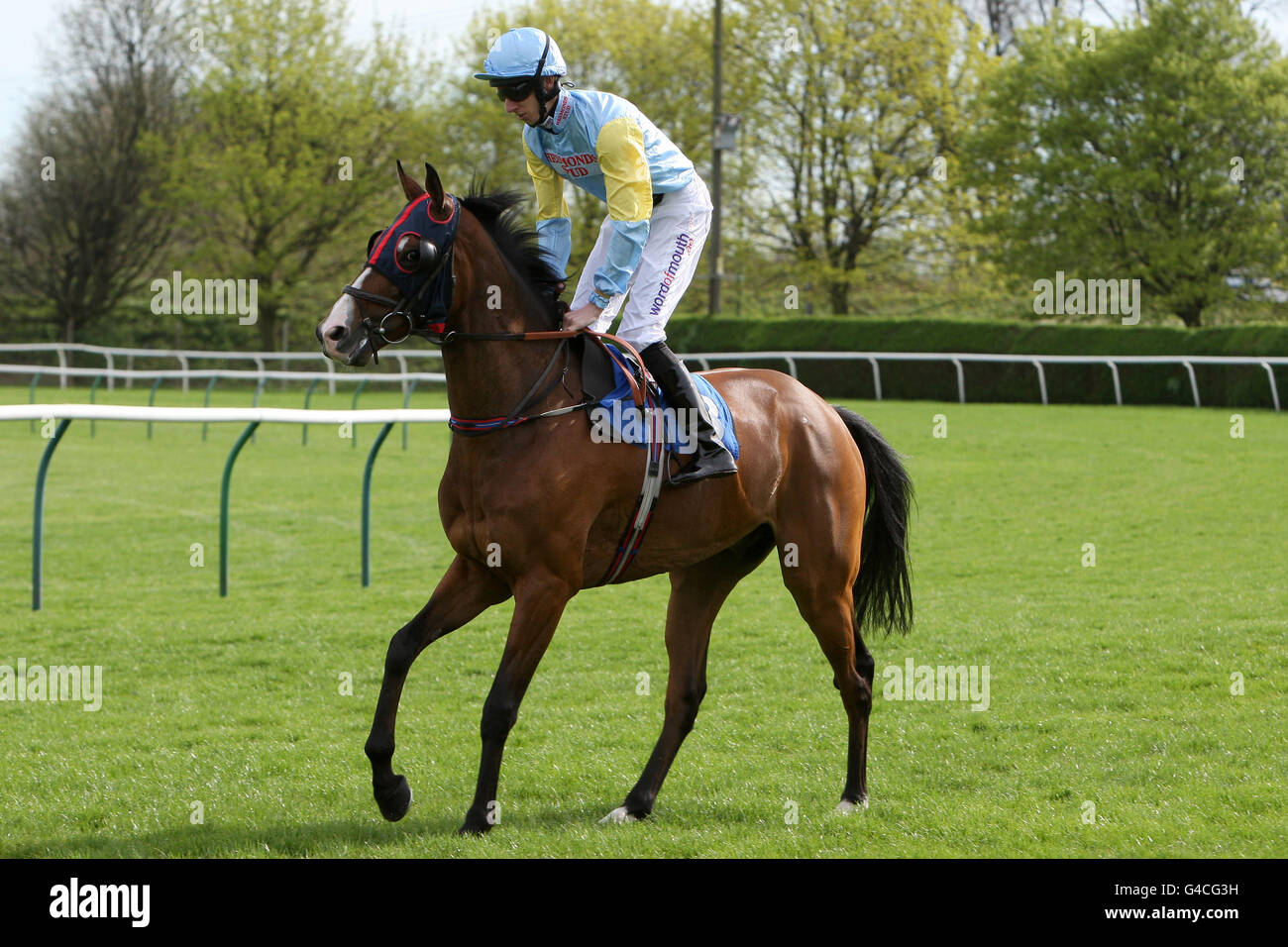 Horse Racing - Nottingham Racecourse Stock Photo - Alamy