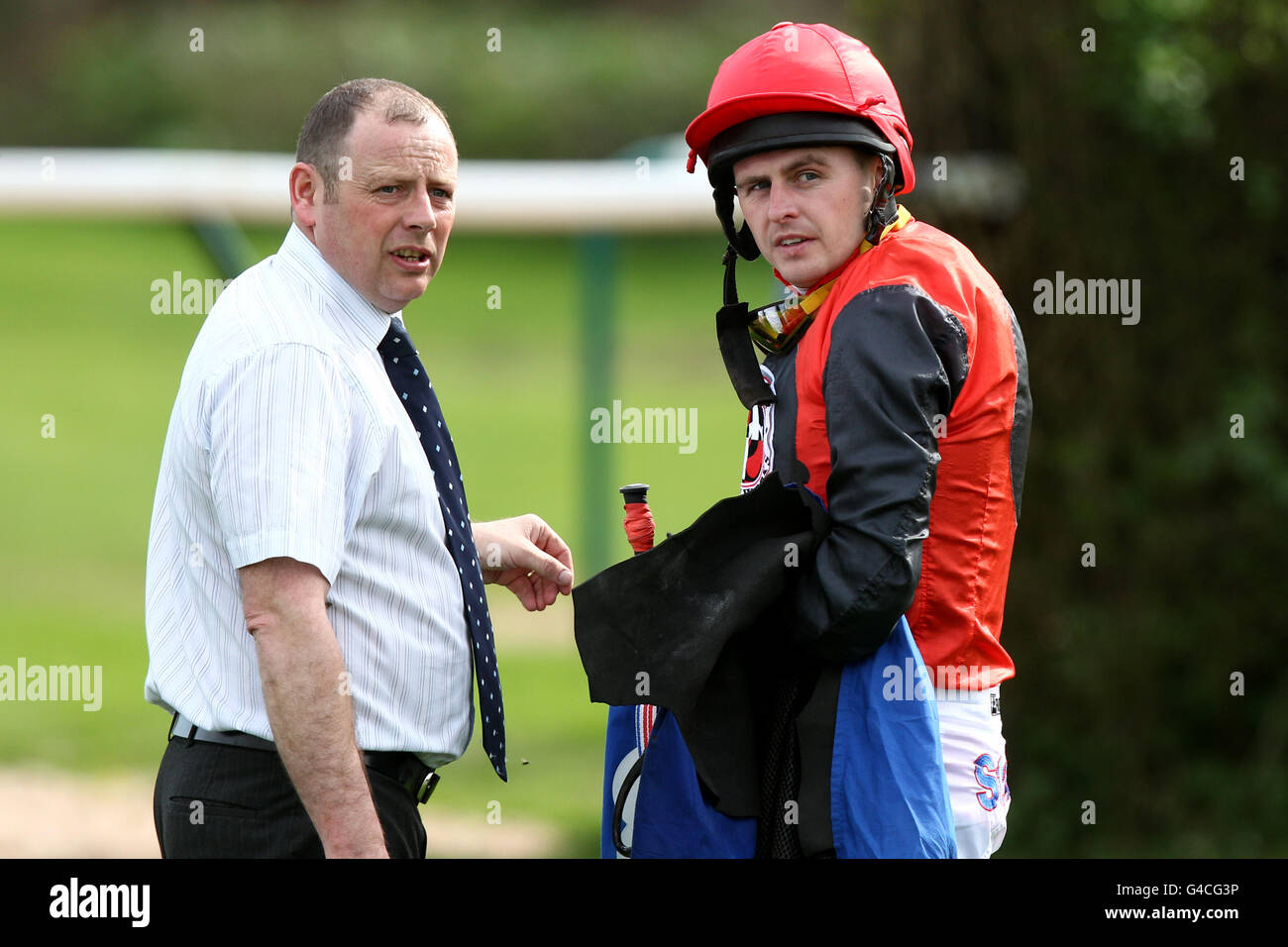 Horse Racing - Nottingham Racecourse Stock Photo - Alamy