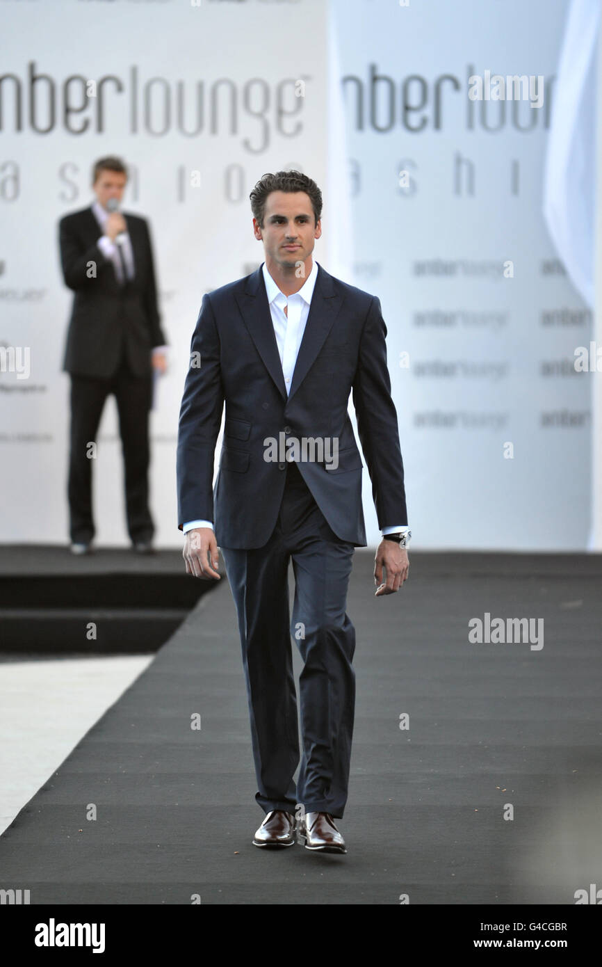 Germanys adrian sutil during the amber lounge fashion show hi-res stock ...