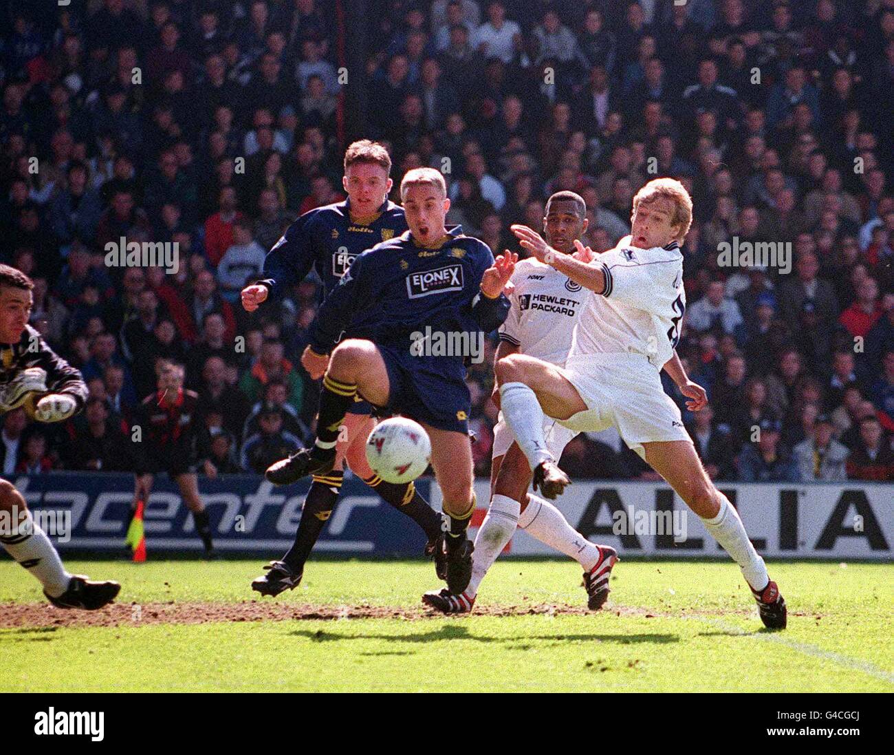 Soccer/Wimb v Spurs 8 Stock Photo - Alamy