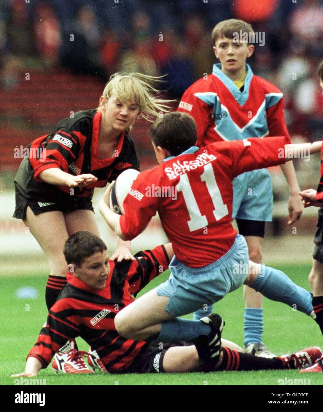 Eleven year old stephanie cockerline left hi-res stock photography and ...