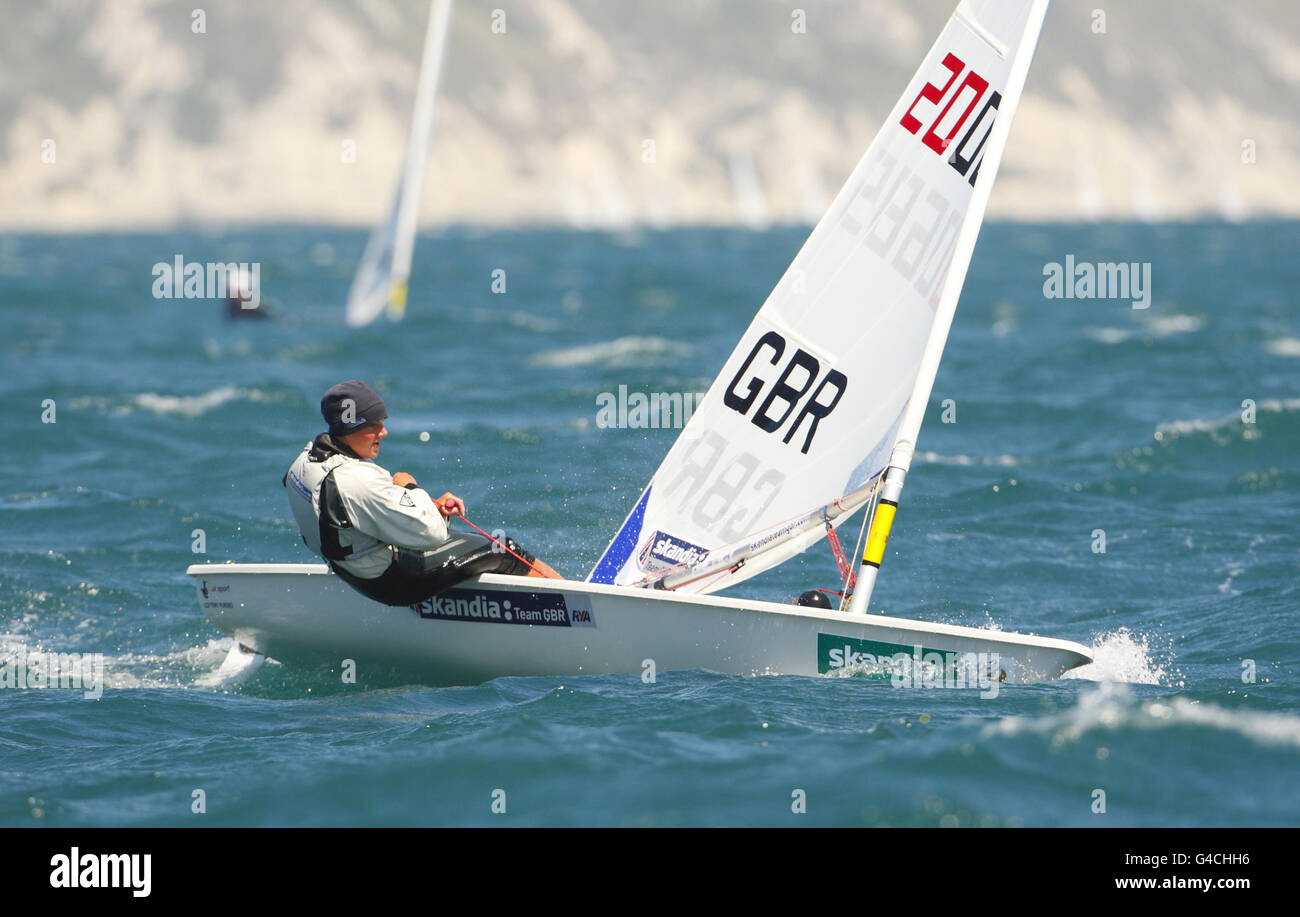 Sailing - Skandia Sail for Gold Regatta - Day Three. Alison Young ...