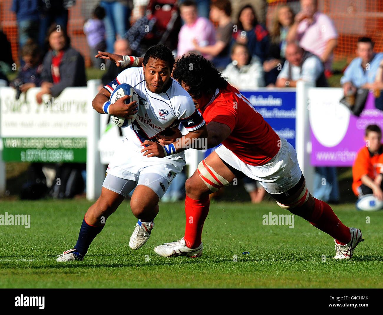 Usas roland suniula and tongas sione timani hi-res stock photography ...