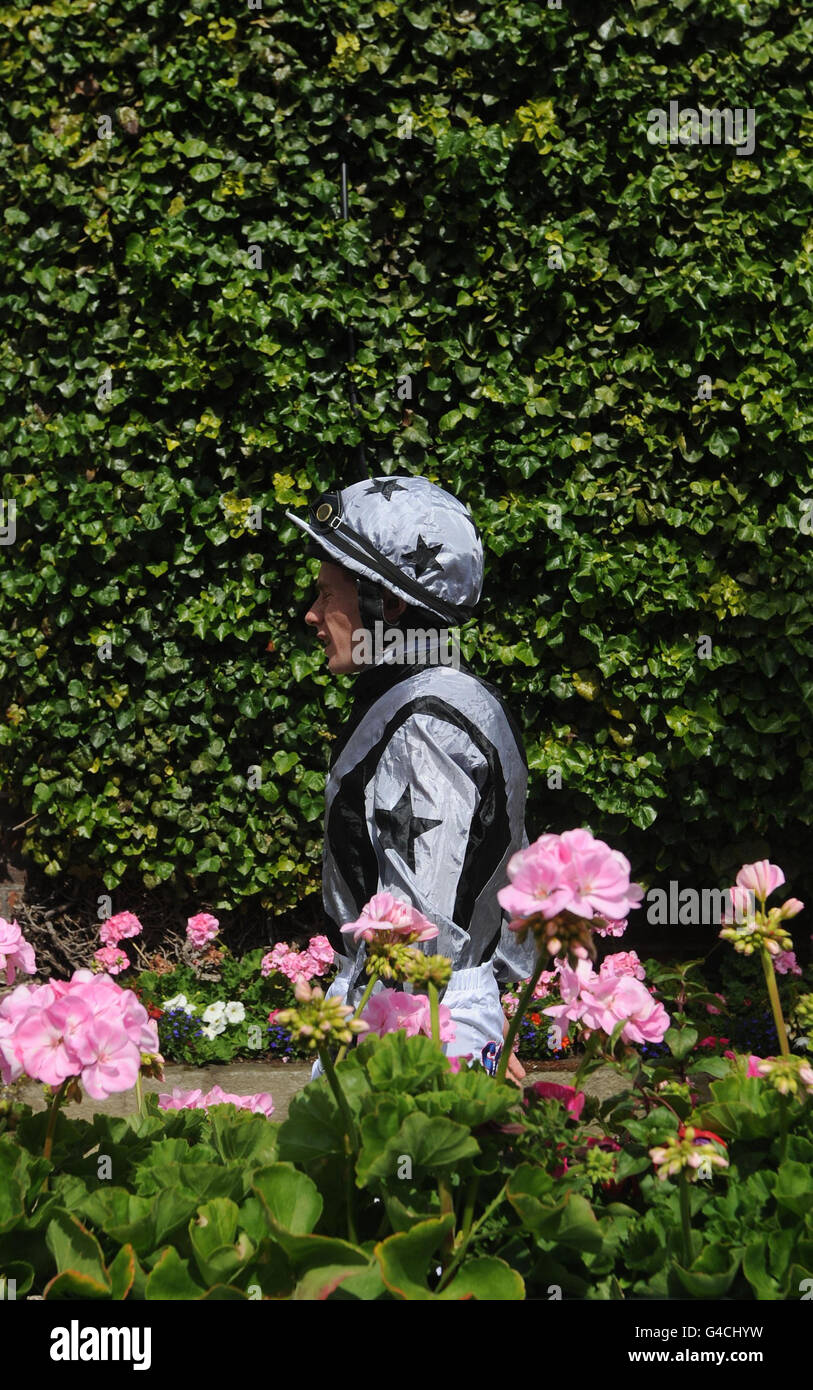 Jockey declan cannon leaves weigh room june meeting york racecourse hi ...