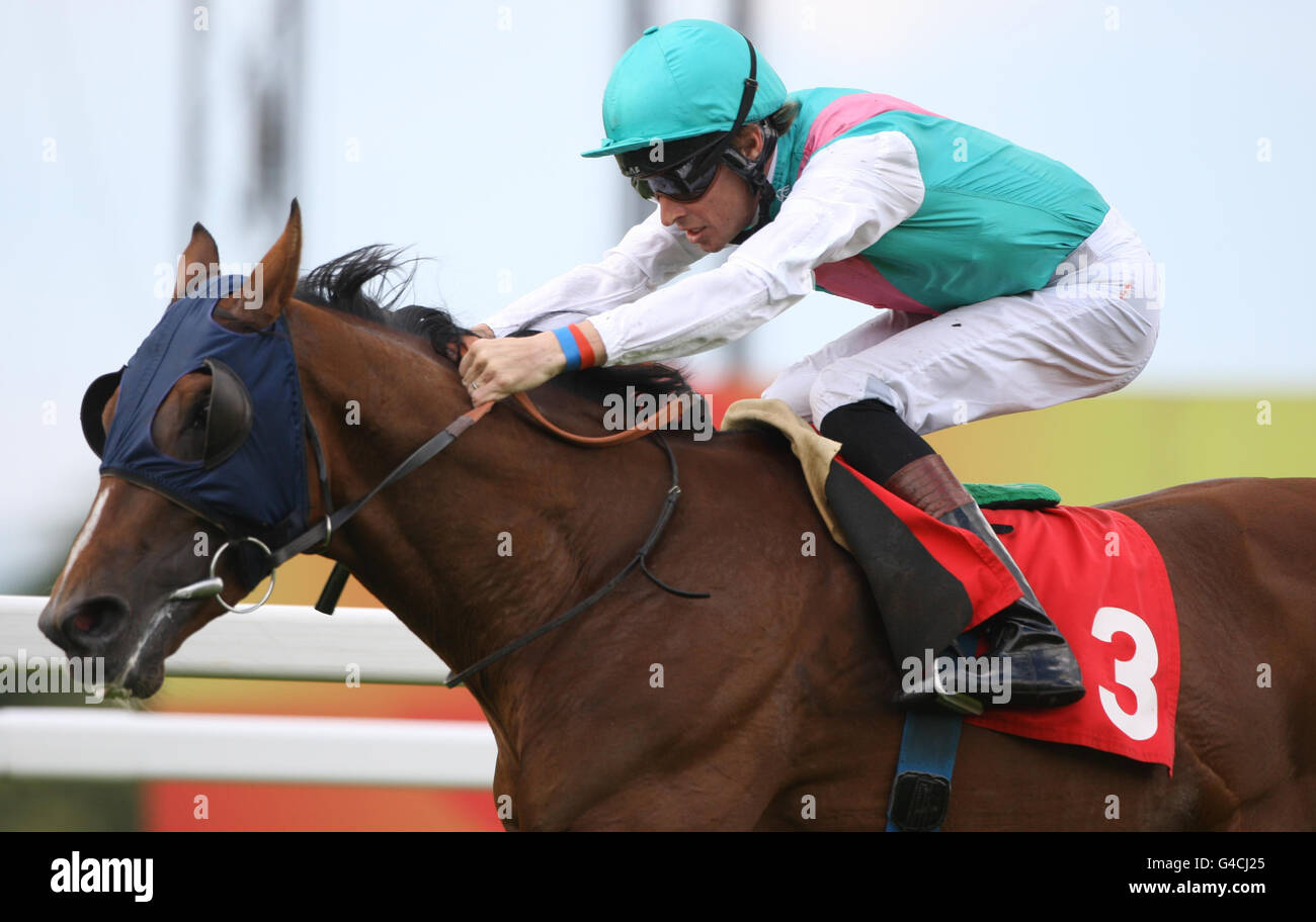 Horse Racing - totepool Irish Day - Sandown Park Stock Photo - Alamy