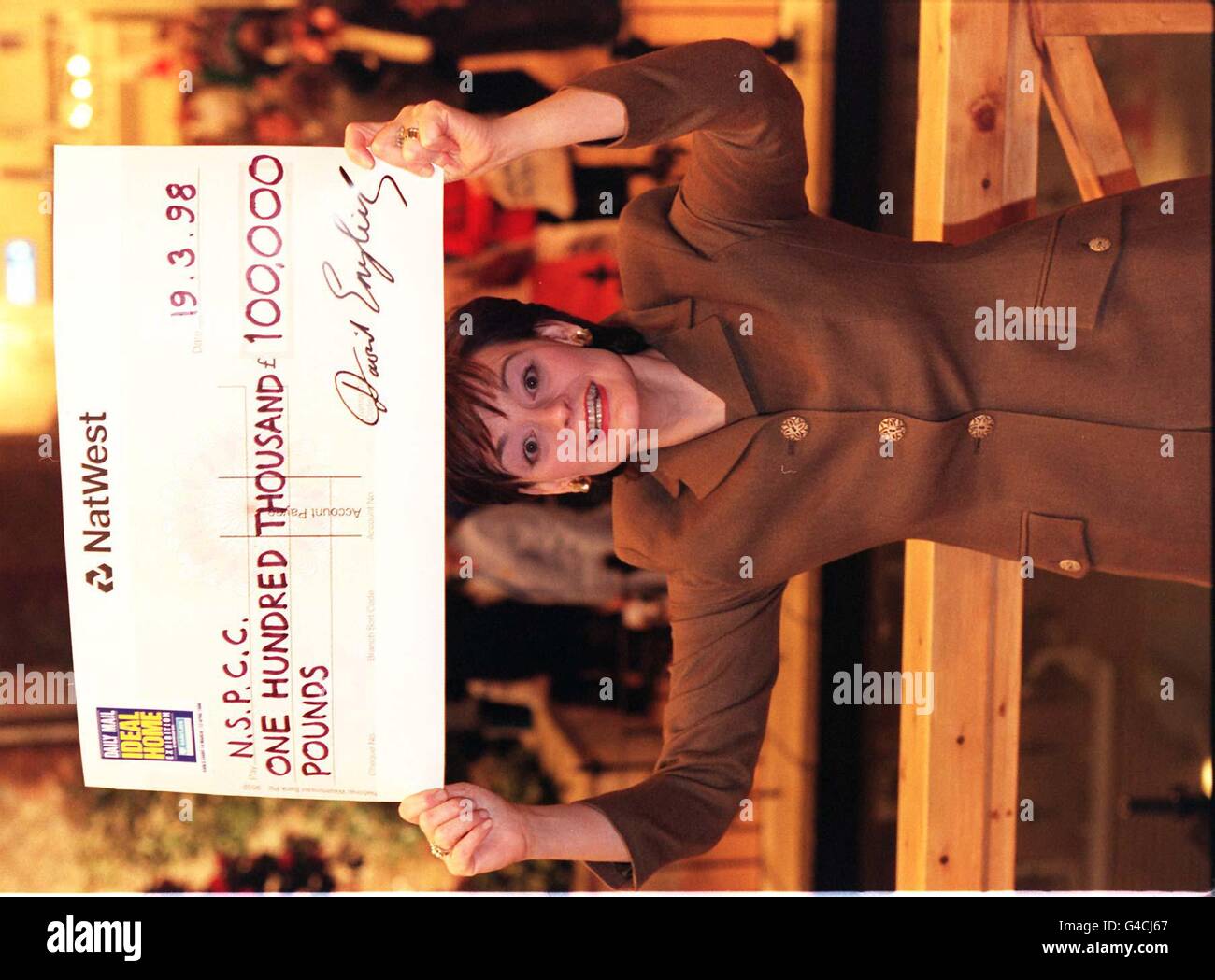 Prime Minister's wife Cherie Booth, who accepted a 100,000 cheque on ...