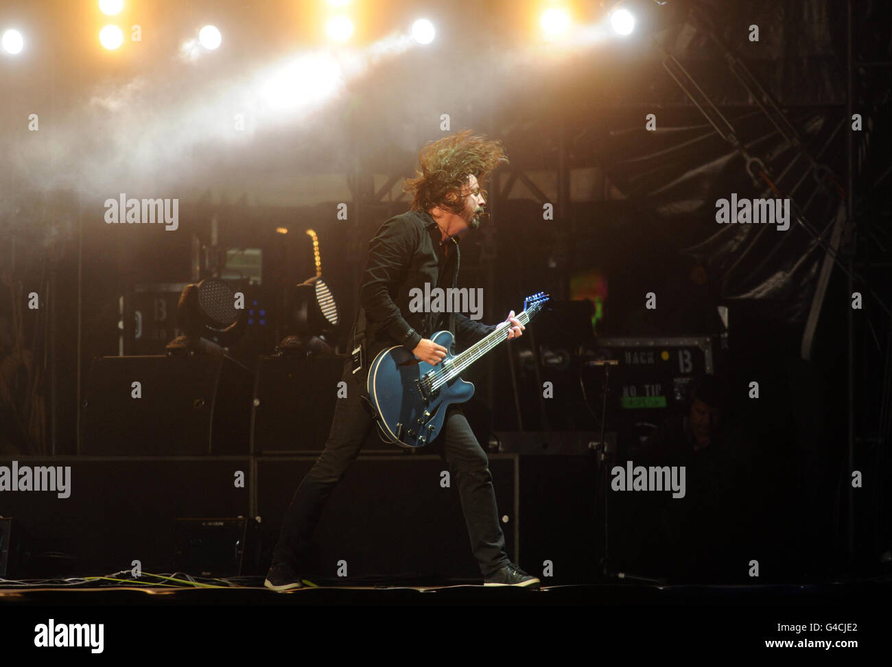 Isle of Wight Festival 2011 Stock Photo - Alamy