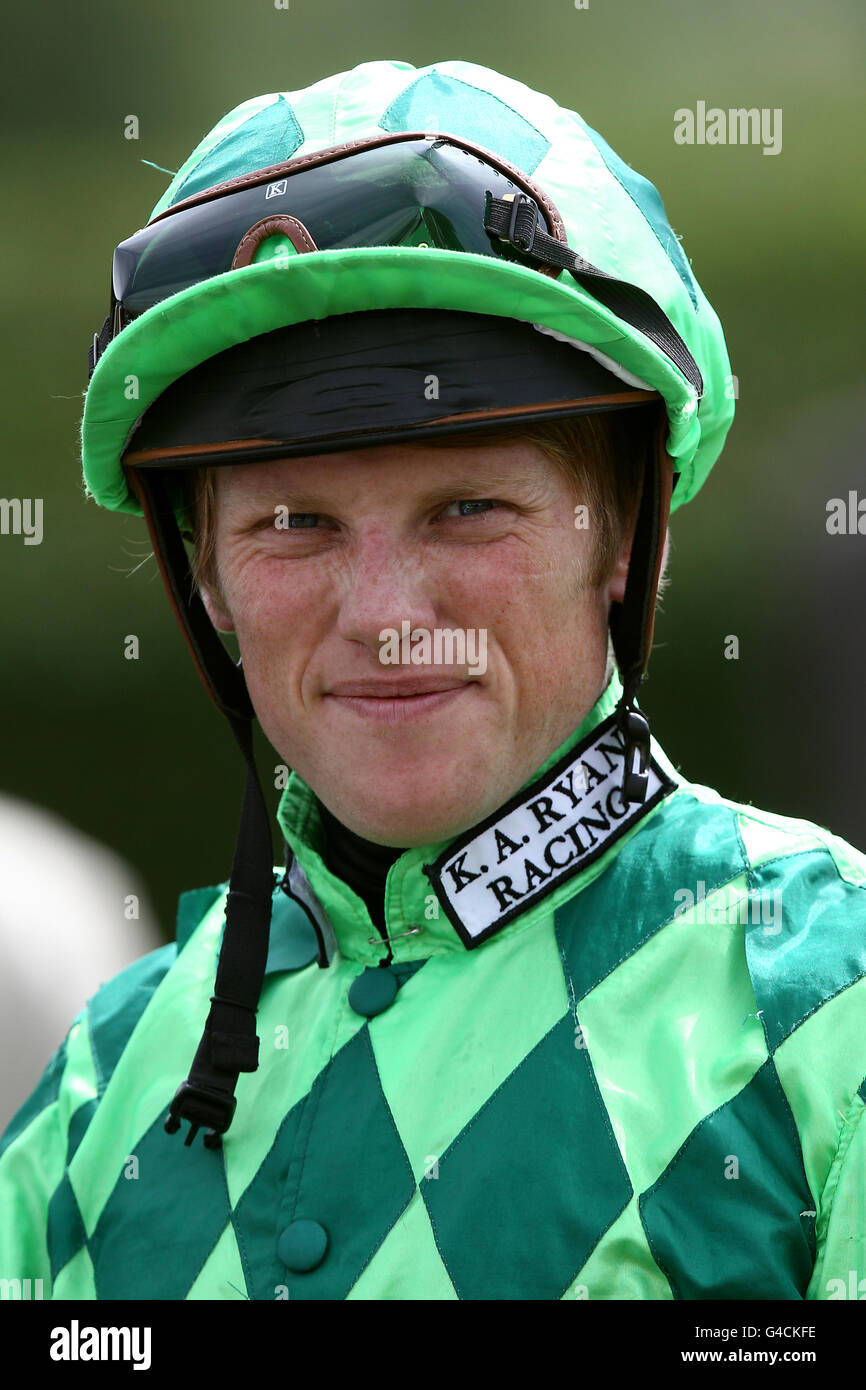 Jockey Phillip Makin after his ride on Surely This Time in the Free ...