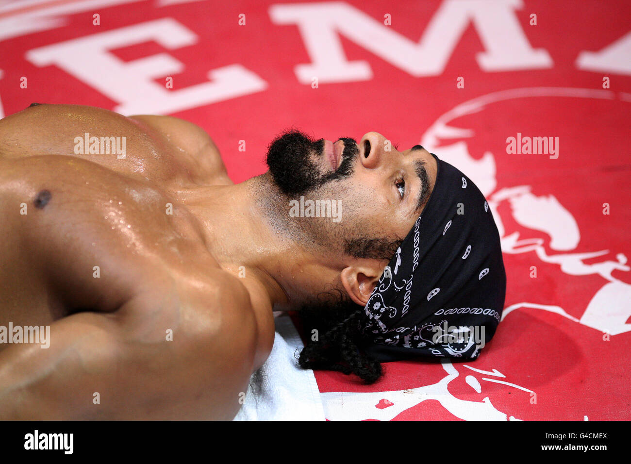 Boxing - David Haye Open Training Session - Hayemaker Boxing Gym Stock ...