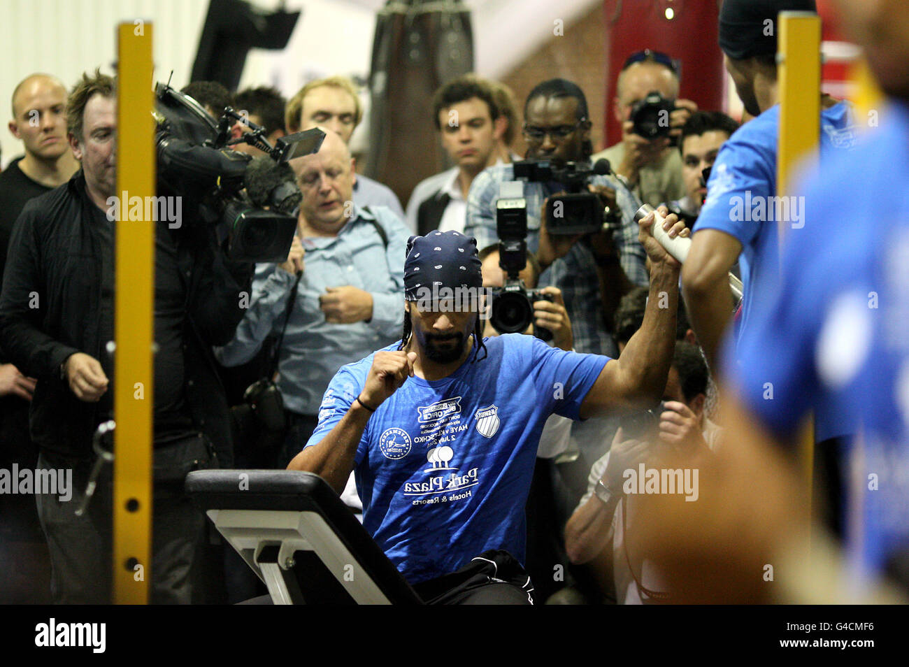 Boxing - David Haye Open Training Session - Hayemaker Boxing Gym Stock ...