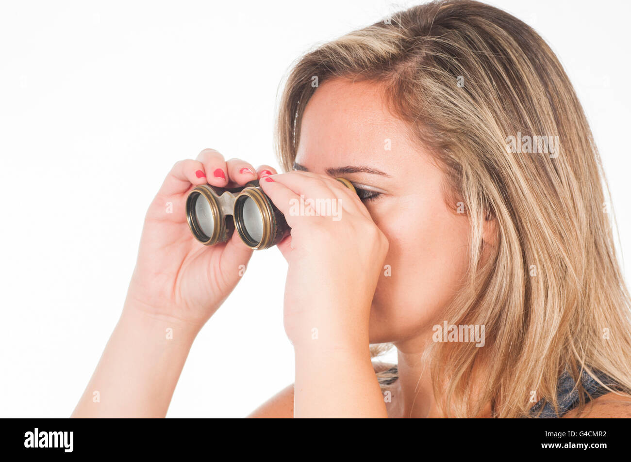Binoculars search hi-res stock photography and images - Alamy