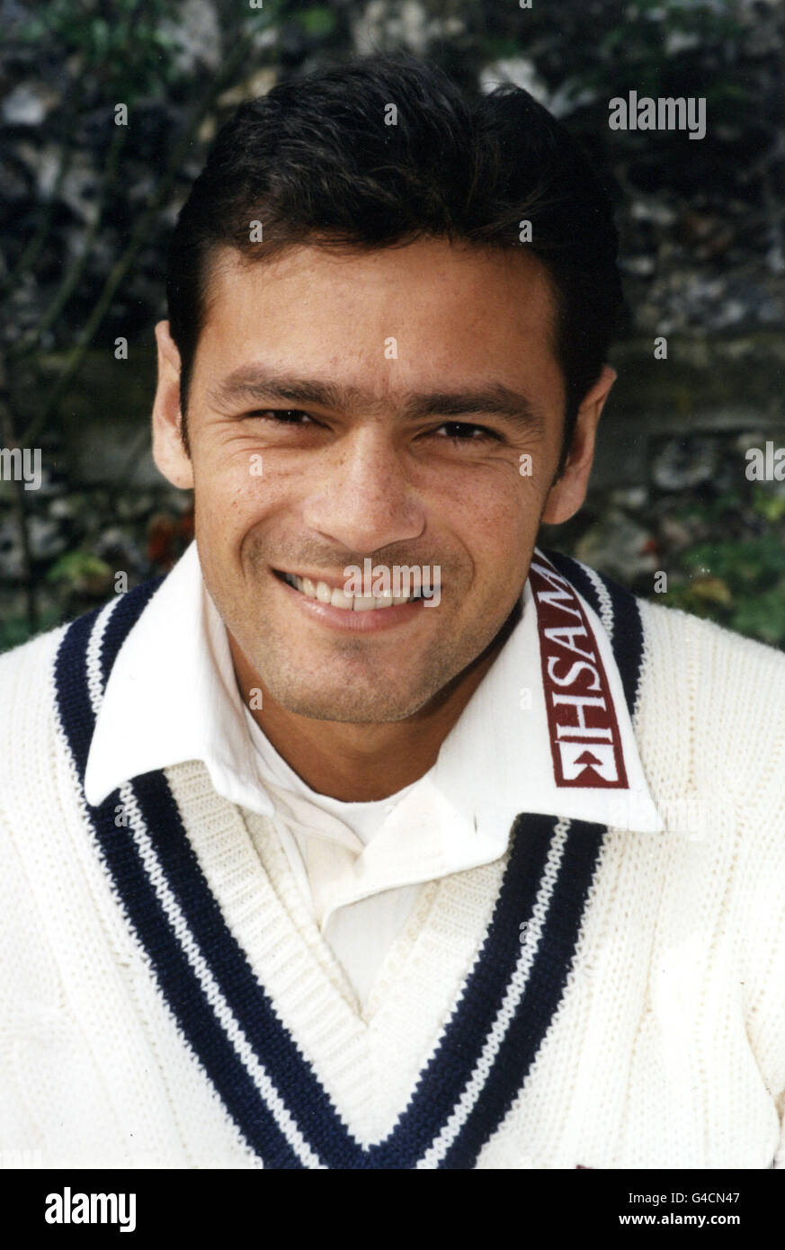 Mark ramprakash of middlesex county cricket club hi-res stock ...