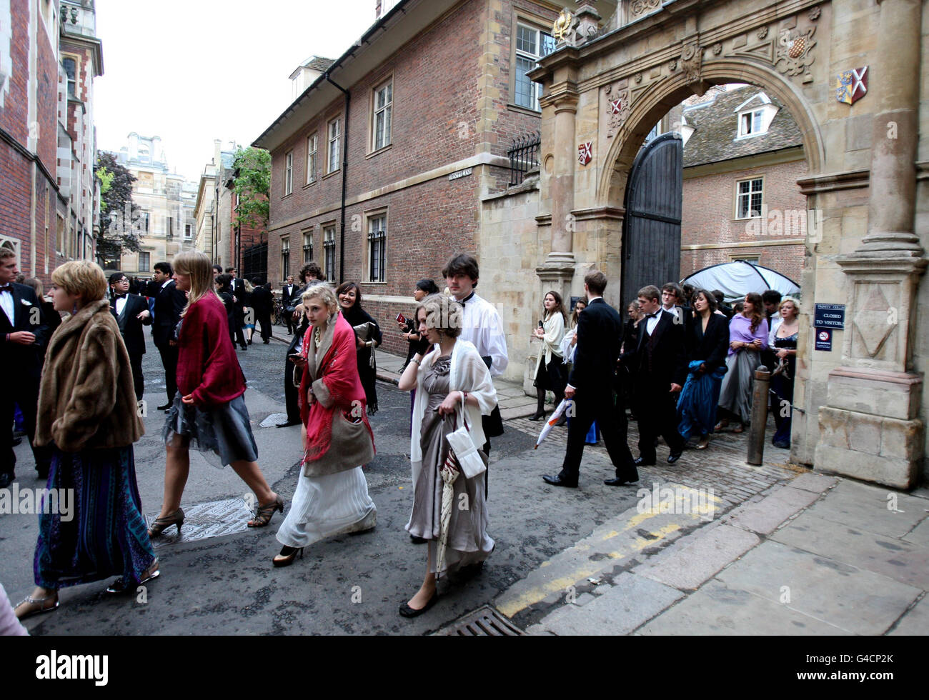 Cambridge University May Ball Stock Photo - Alamy