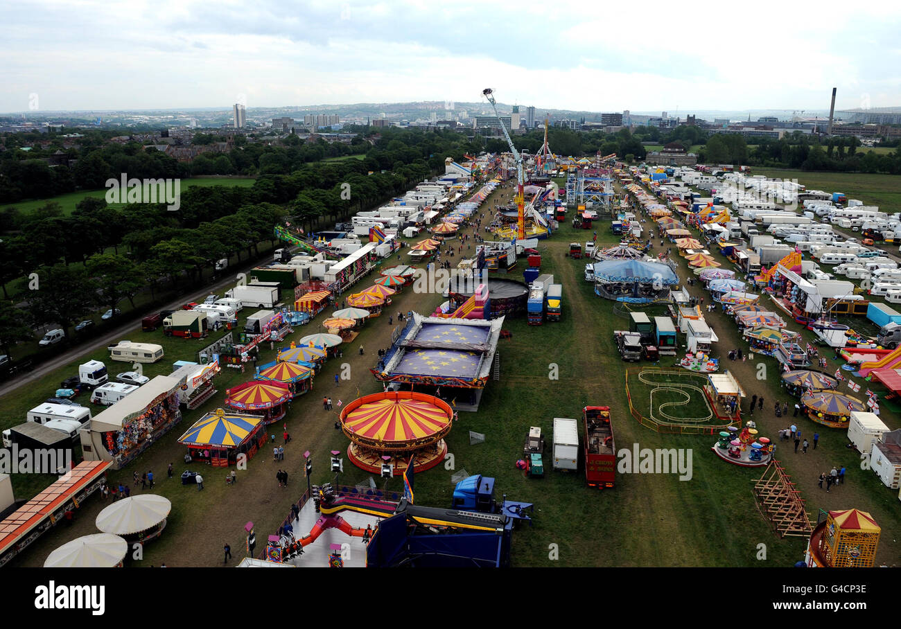 The Hoppings Fair Stock Photo - Alamy