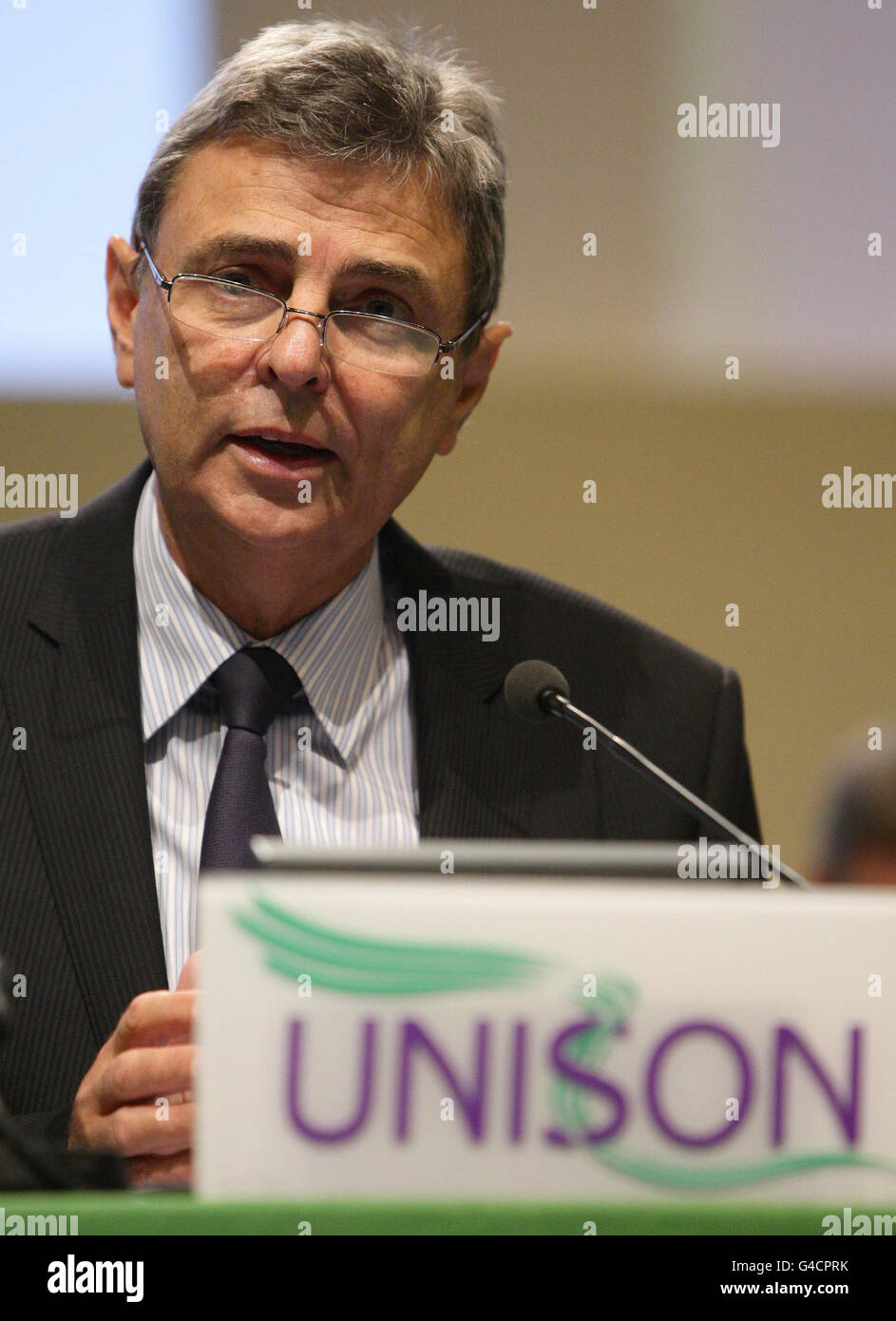 Annual Unison conference Stock Photo - Alamy