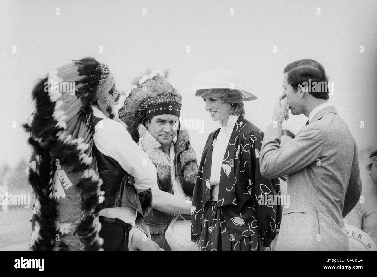 Royalty - Prince and Princess of Wales Visit to Canada Stock Photo - Alamy
