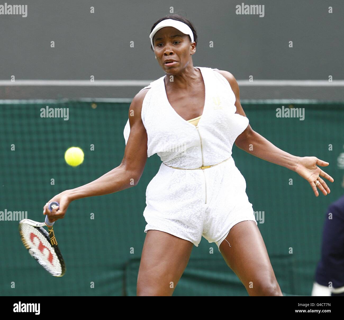 USA's Venus Williams in action against Spain's Maria Jose Martinez ...