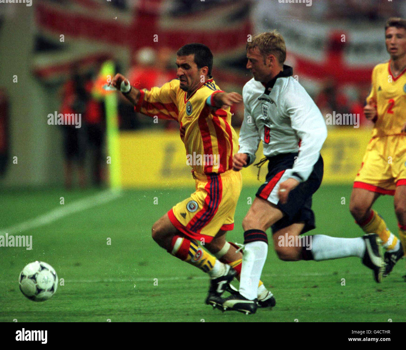 Sport football action david batty hi-res stock photography and images ...