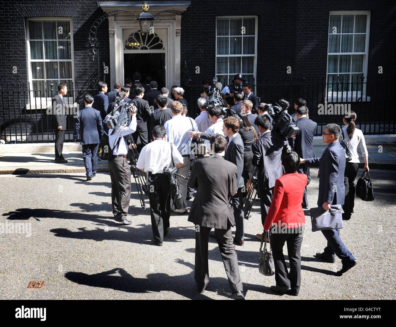 Chinese Premier Wen Jiabao visits UK Stock Photo - Alamy