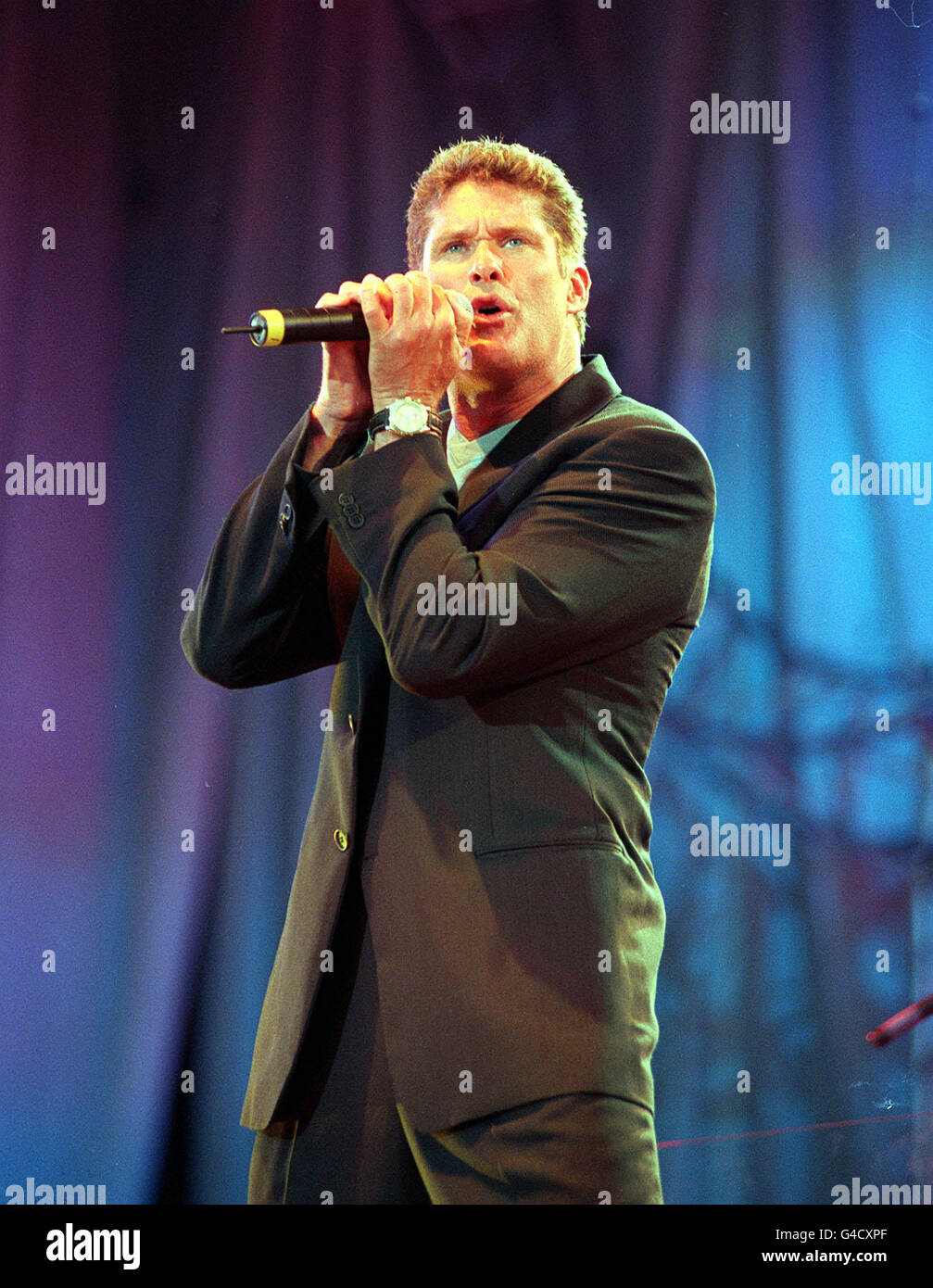 David hasselhoff hi-res stock photography and images - Alamy