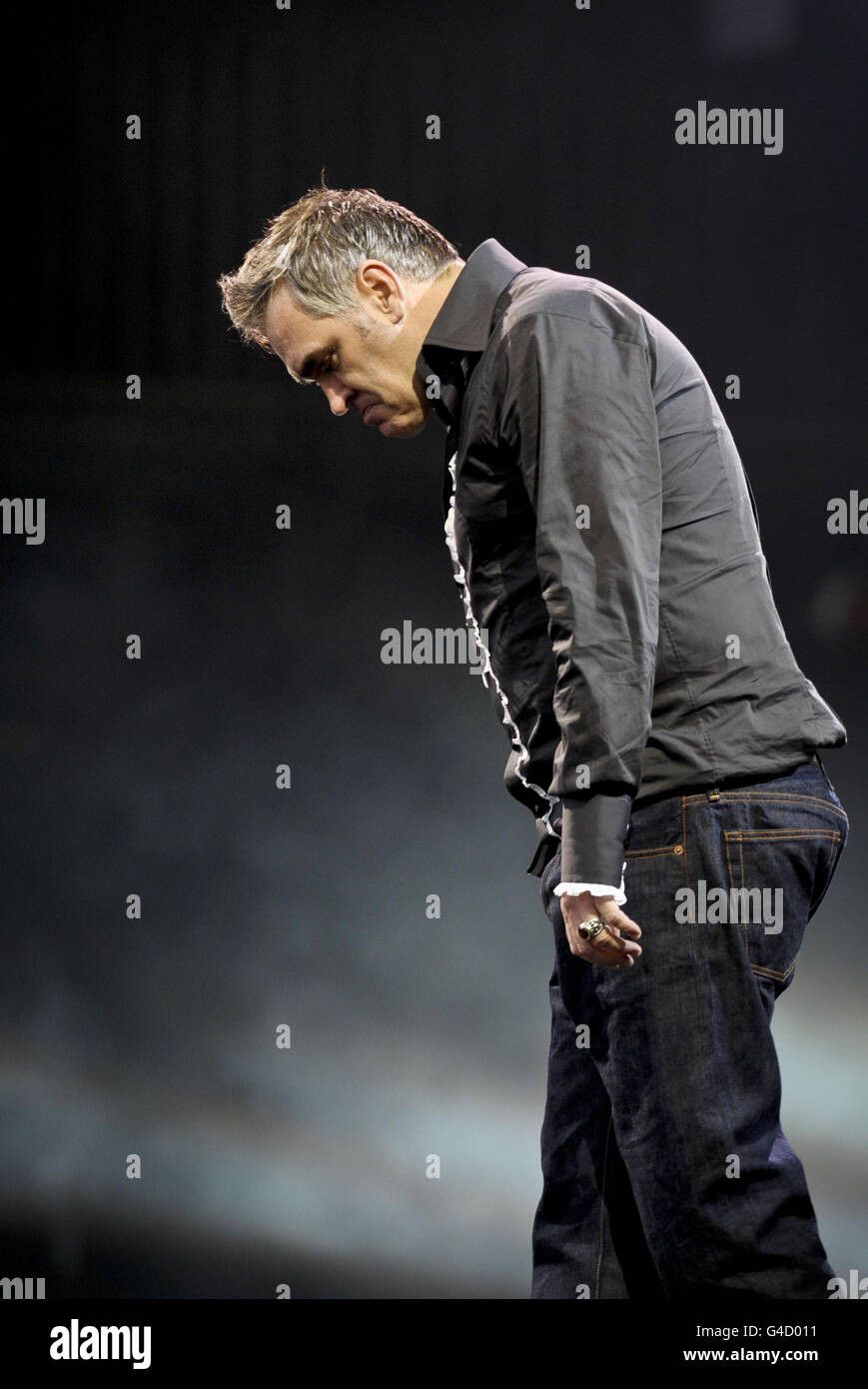 Morrissey glastonbury hi-res stock photography and images - Alamy