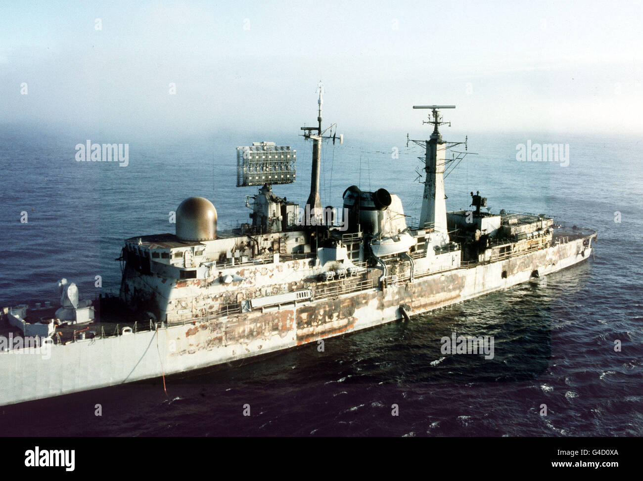 HMS SHEFFIELD Stock Photo - Alamy