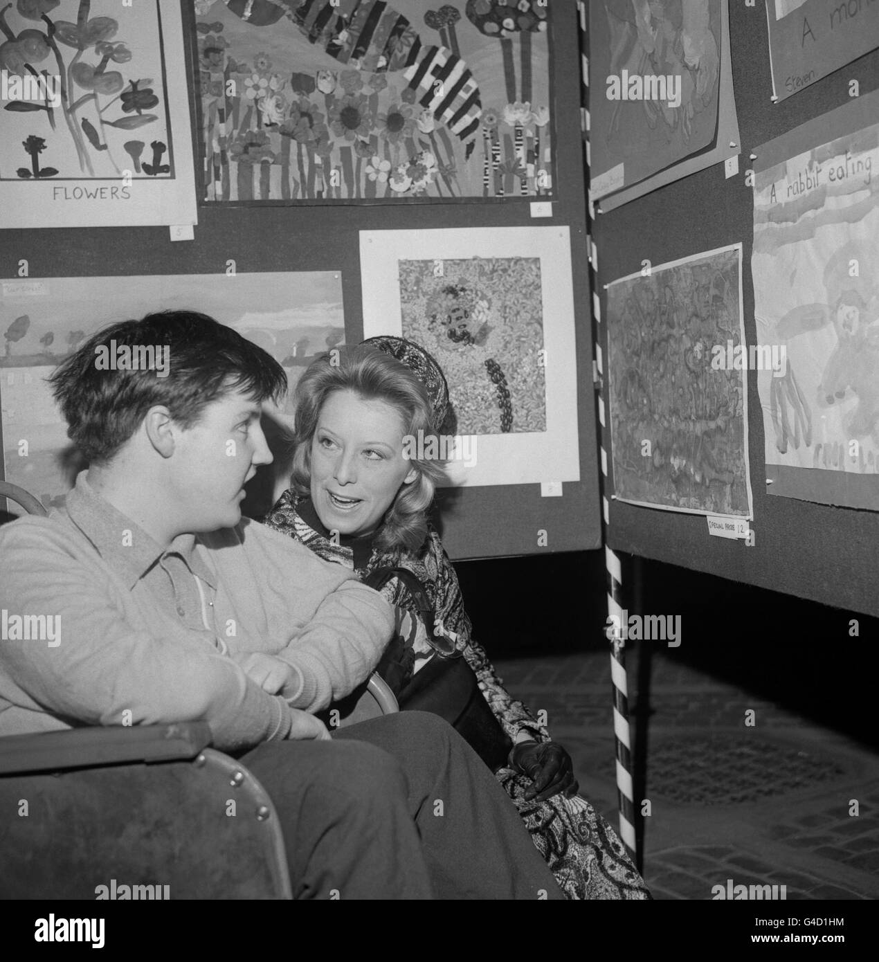 Actress Margaret Tyzack, currently playing Elizabeth I in Robert Bolt's ...
