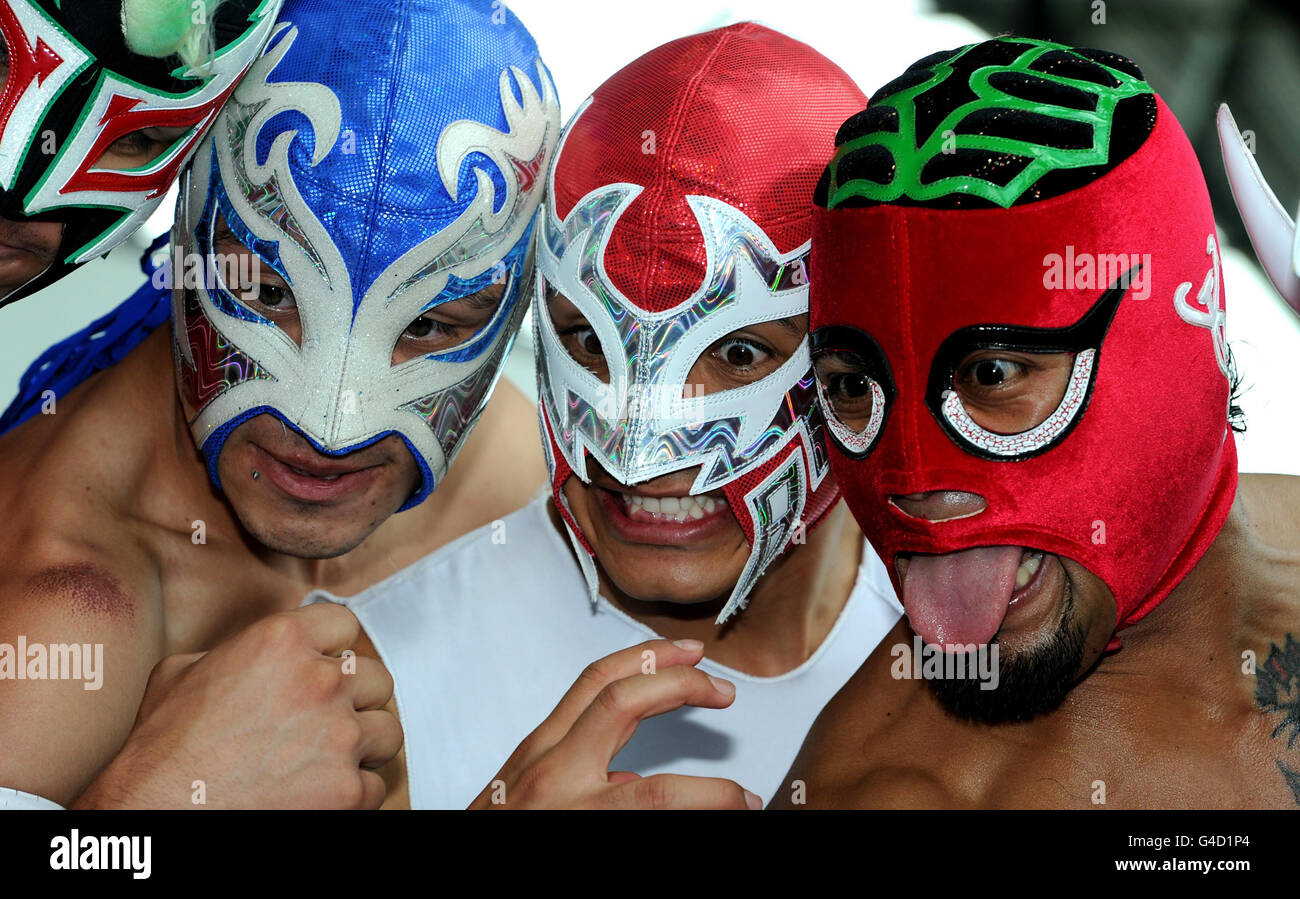 The mexican wrestling group hi-res stock photography and images - Alamy