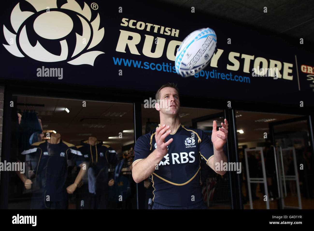 Scotland's Chris Paterson during the new Scotland kit unveiling at the ...