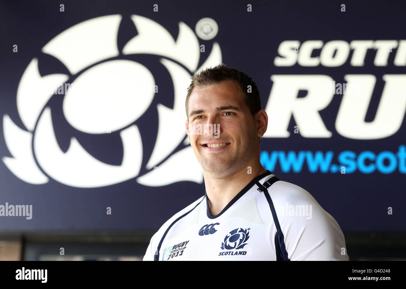 Rugby Union - Scotland Kit Unveiling - Murrayfield Stock Photo - Alamy