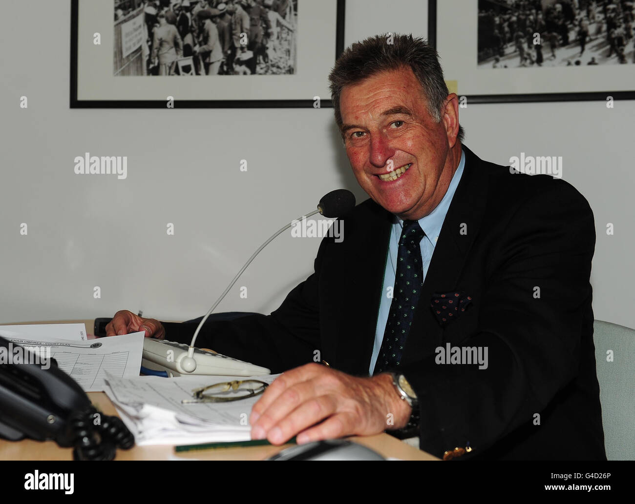 10002 sport wimbledon half length mid smiling microphone mangrr hi-res ...