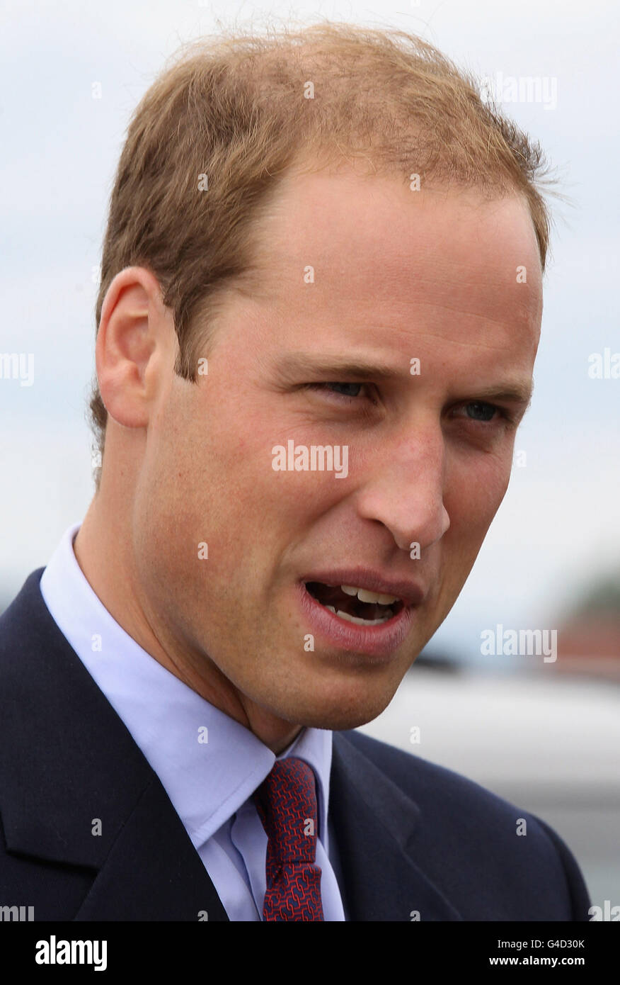 The Duke of Cambridge arrives at Ottawa Macdonald-Cartier International ...