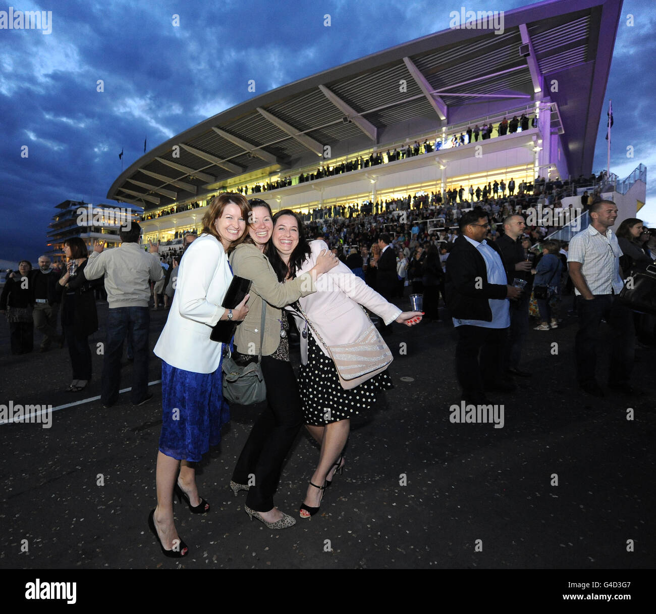 Horse racing epsom live featuring texas epsom downs hi-res stock ...