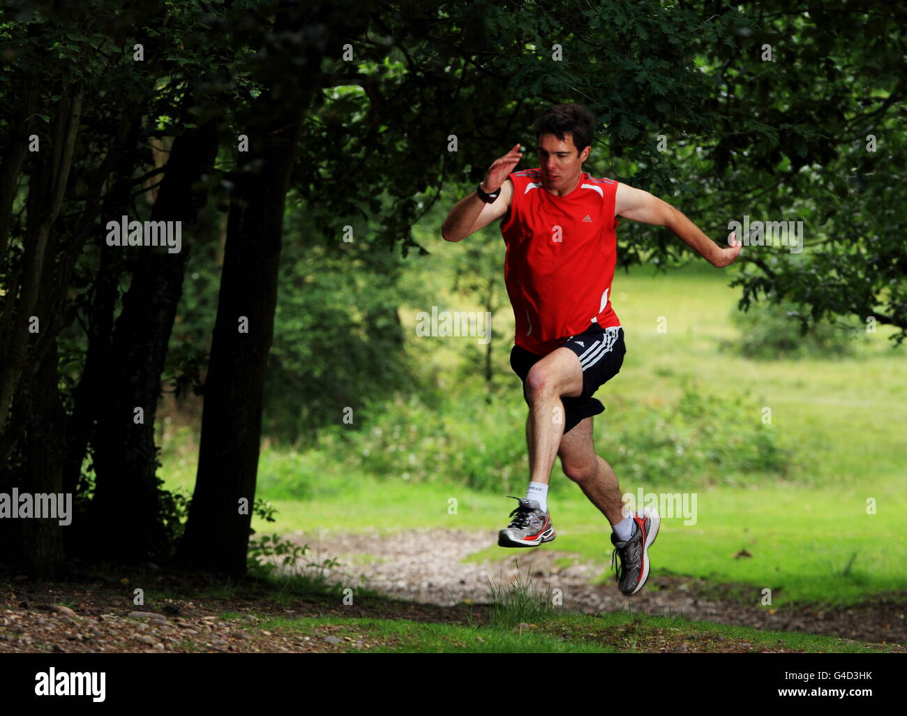 John running hi-res stock photography and images - Alamy