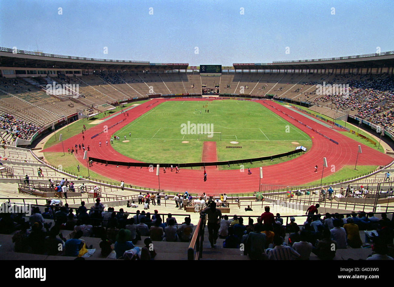 THE NATIONAL STADIUM, HARARE, ZIMBABWE Stock Photo - Alamy