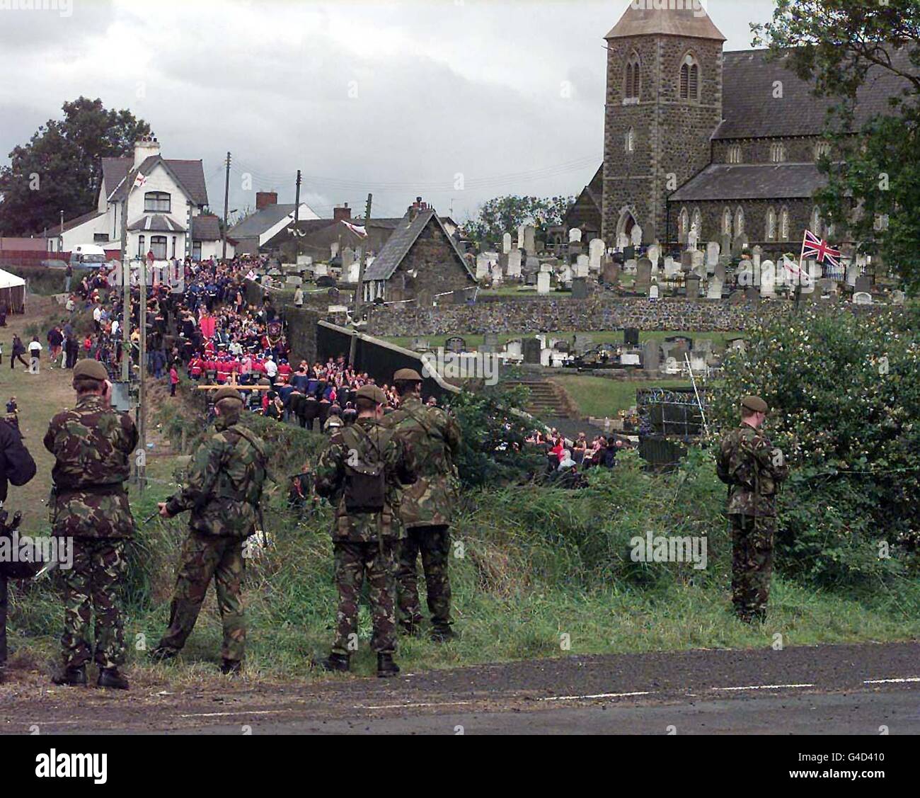 ULSTER Drumcree march 3 Stock Photo - Alamy