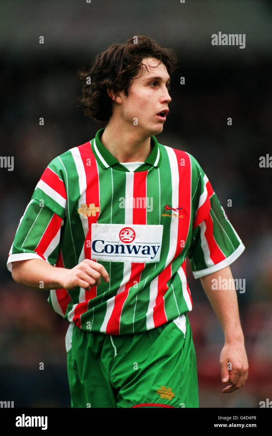 Soccer - FA Cup - Guiseley v Carlisle United. Richard Porkas, Carlisle ...