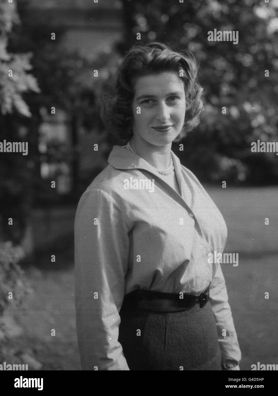 PA NEWS PHOTO OCTOBER 1956 A LIBRARY PICTURE OF PRINCESS ALEXANDRA ...