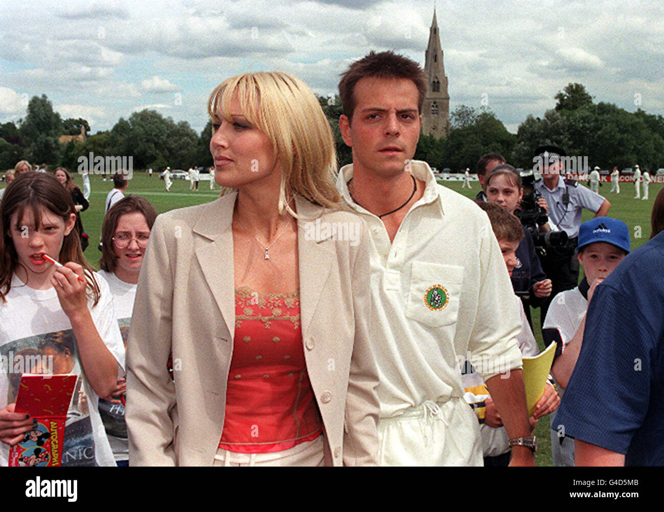 PA NEWS PHOTO 24/7/98 JAMES MAJOR (LEFT), SON OF FORMER PRIME MINISTER ...