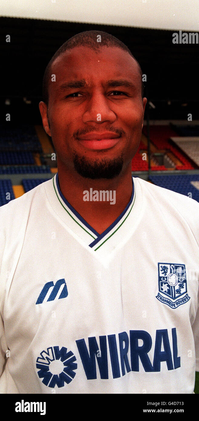 TRANMERE ROVERS FC. GEORGE SANTOS OF TRANMERE ROVERS FOOTBALL CLUB ...