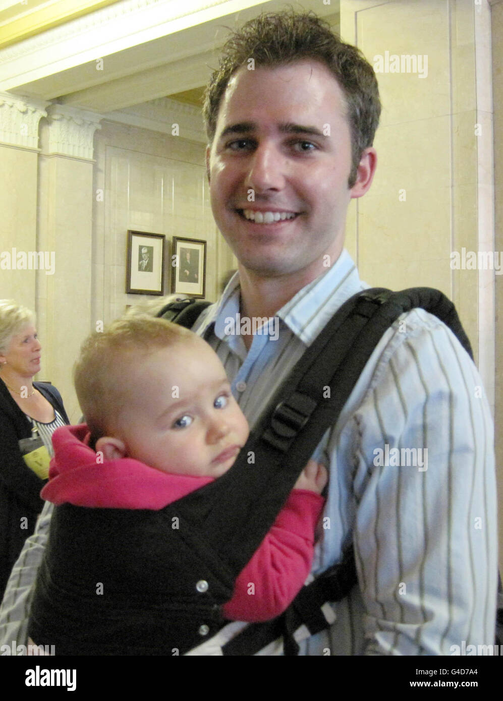 During a tour of parliament buildings hi-res stock photography and ...