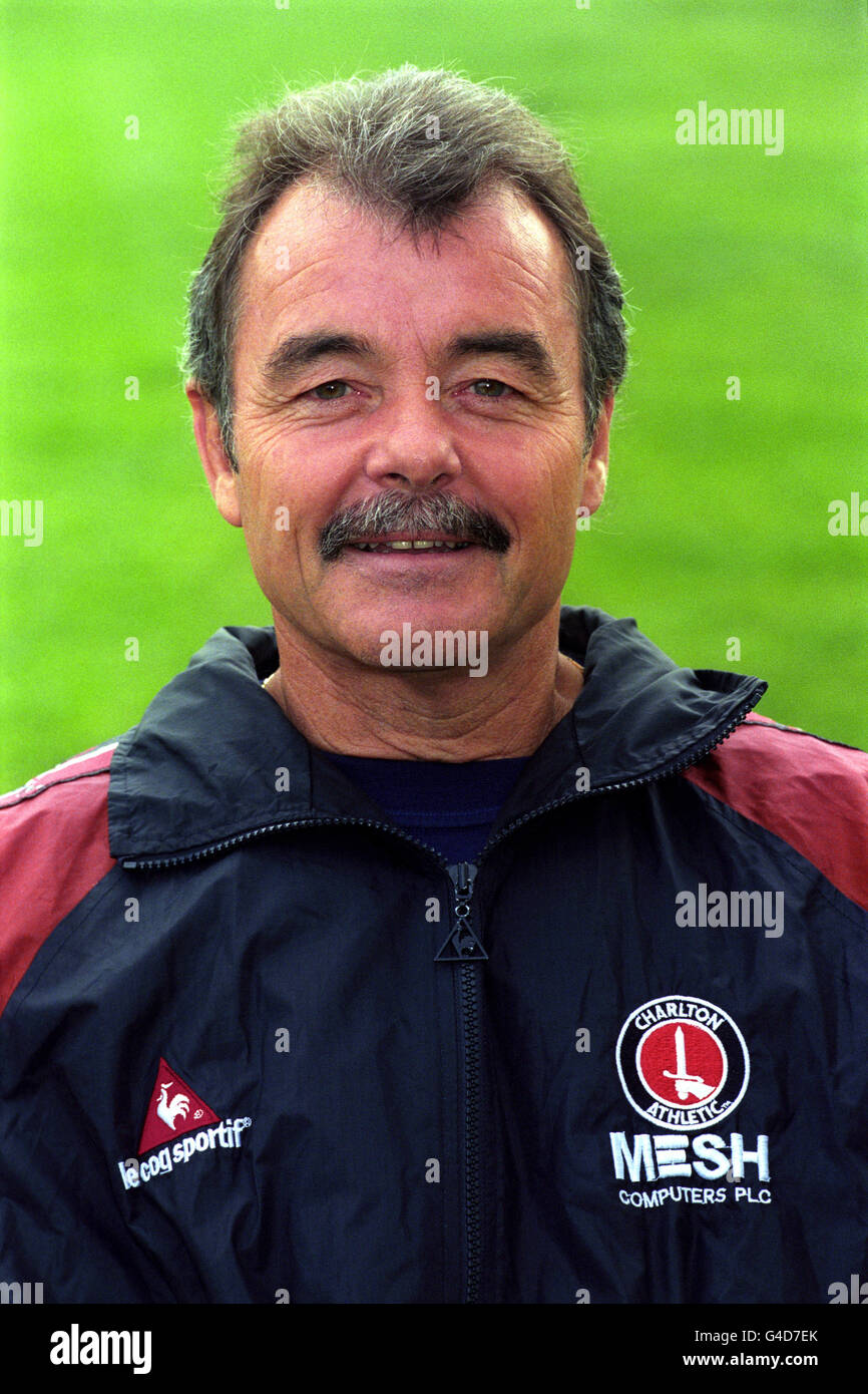 KEITH PEACOCK, ASSISTANT MANAGER OF CHARLTON ATHLETIC FOOTBALL CLUB ...