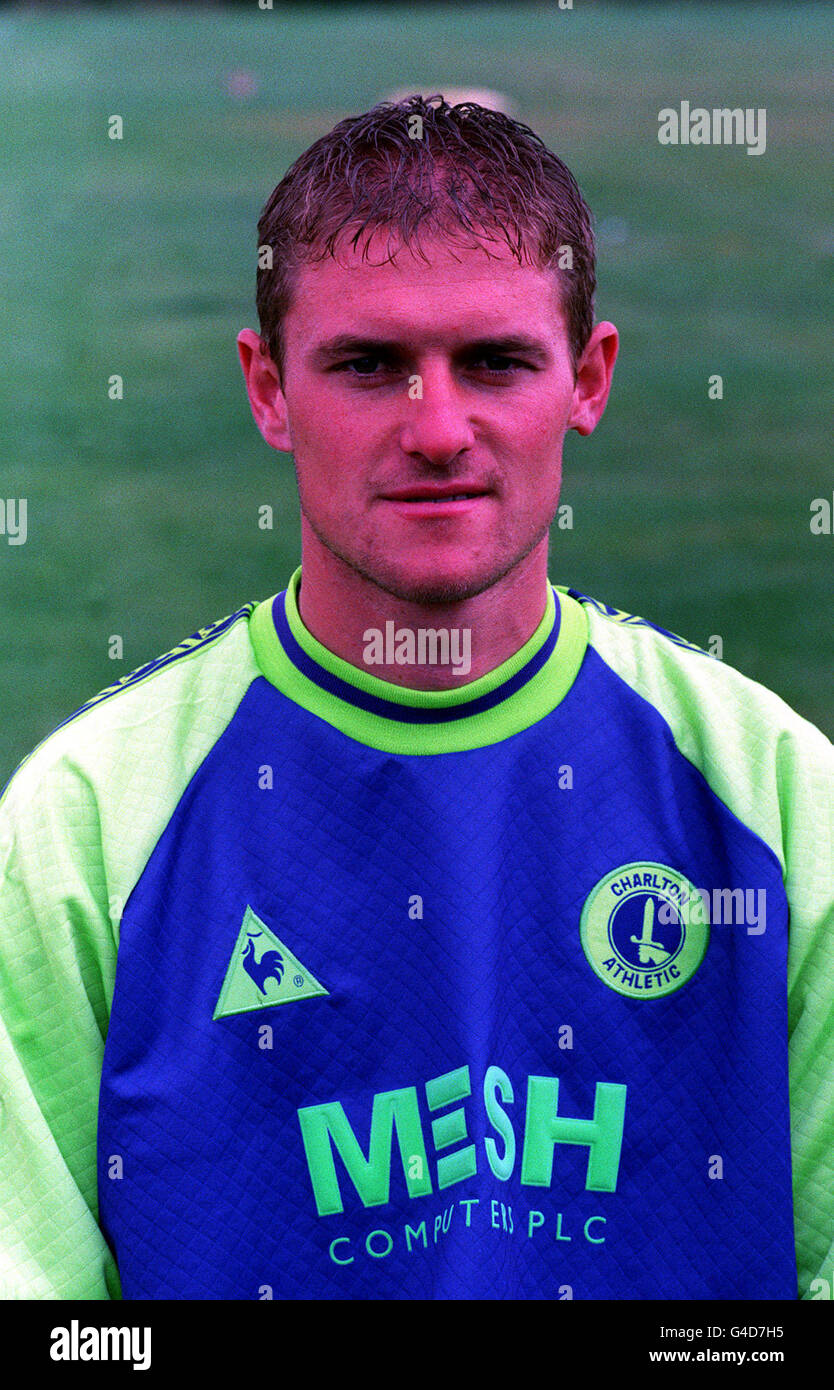 SIMON ROYCE OF CHARLTON ATHLETIC FOOTBALL CLUB. SIMON ROYCE OF CHARLTON ...