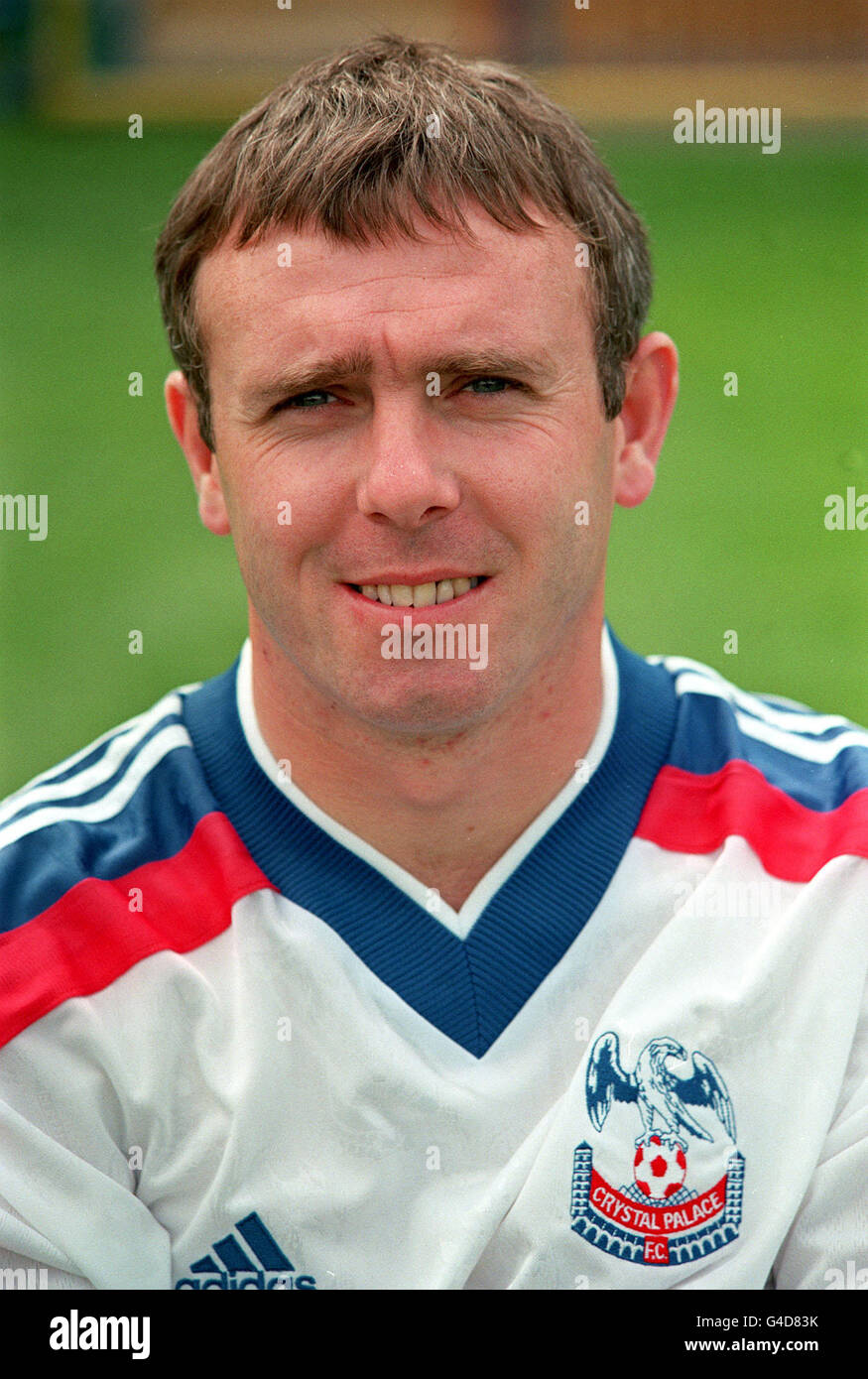 PA NEWS PHOTO 4/8/98 FOOTBALLER GARY SADLER OF CRYSTAL PALACE F.C Stock ...
