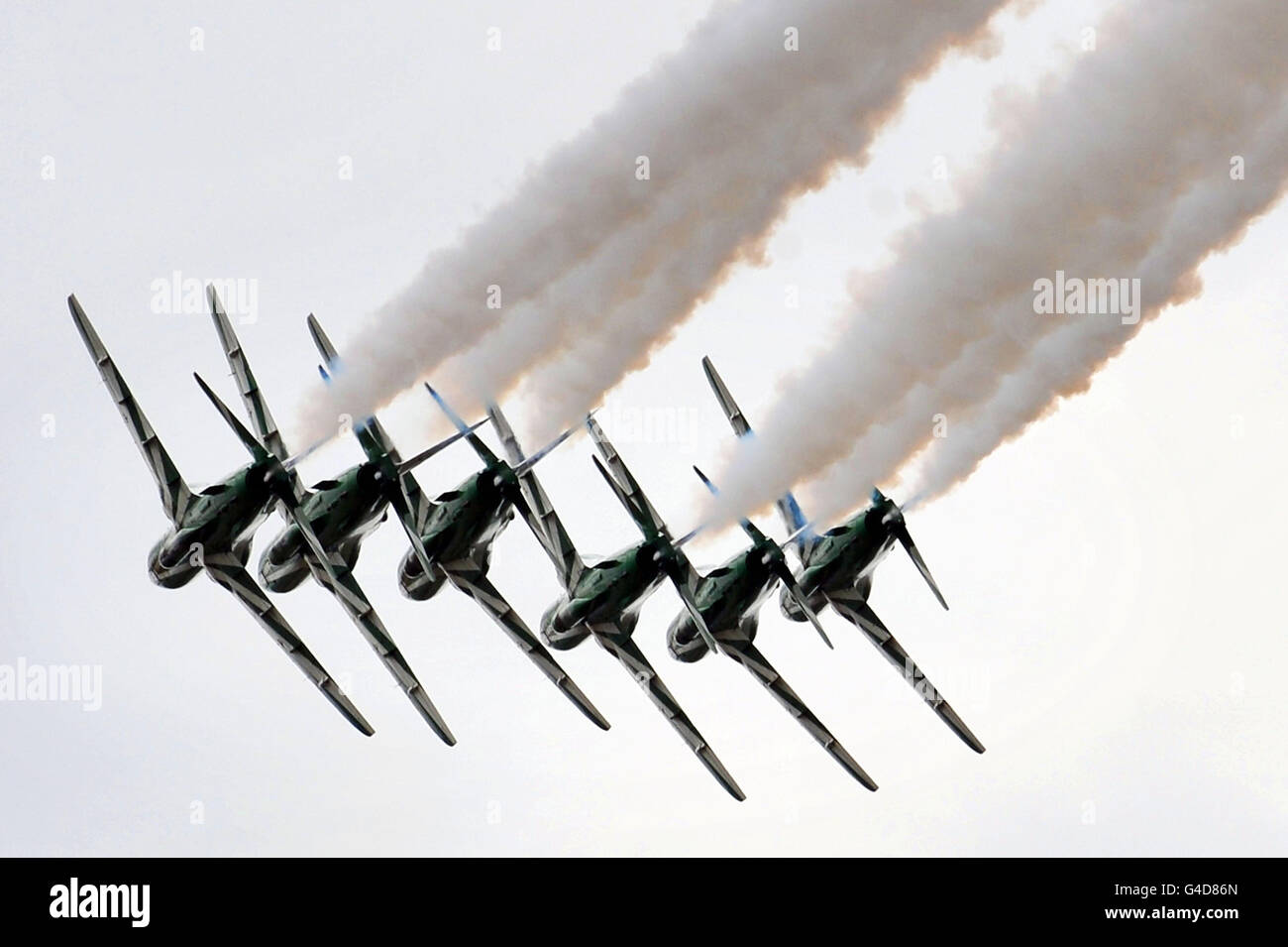 The Saudi Hawks Display Team Stock Photo - Alamy