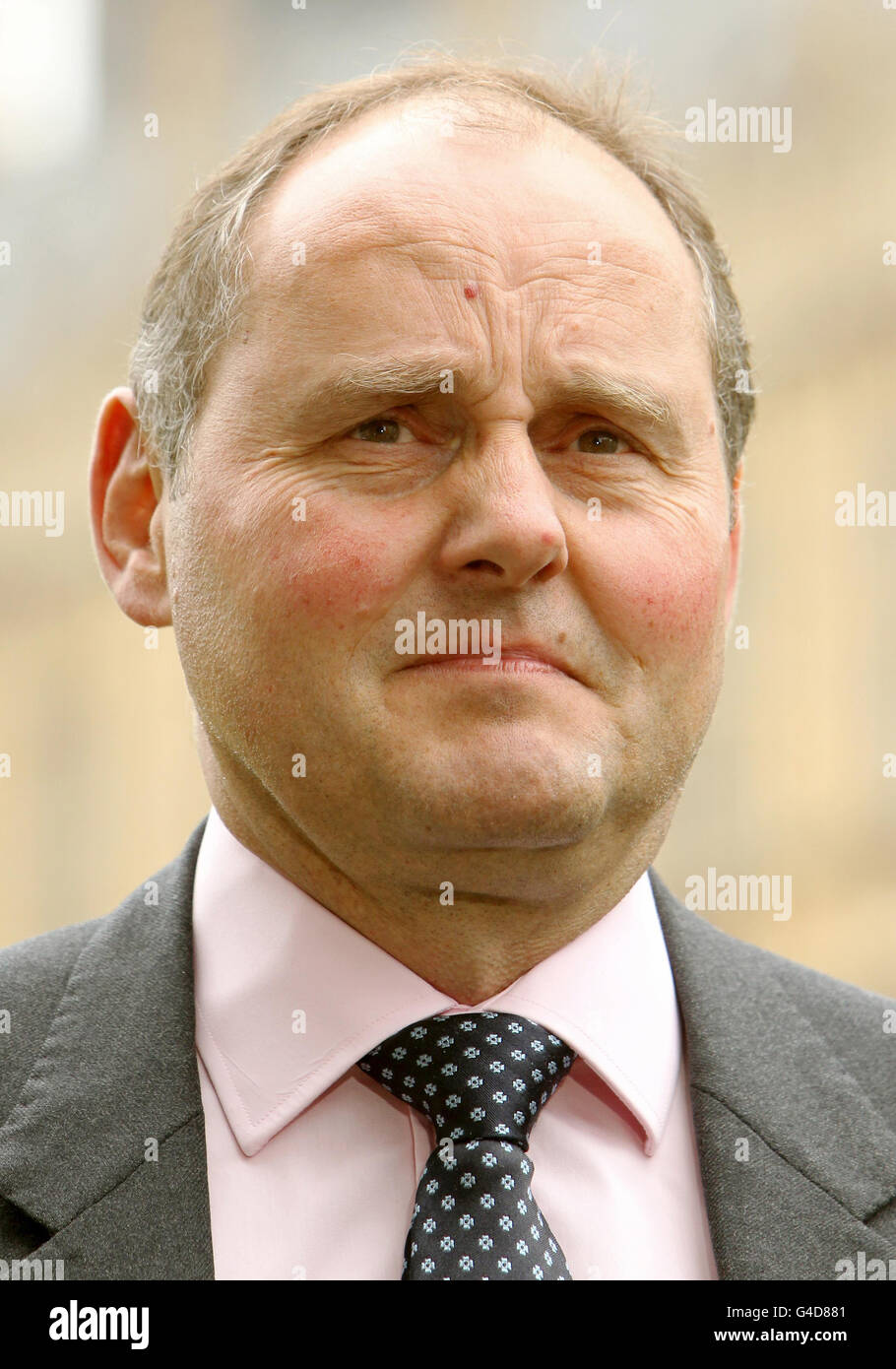 Chris Cook, the brother of Flight Lieutenant Richard Cook, speaks to ...