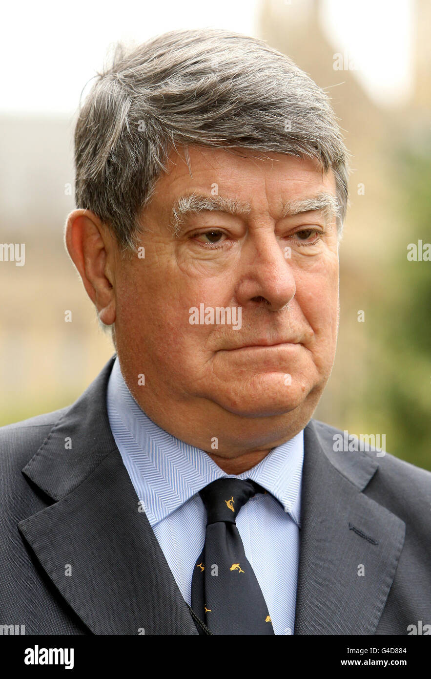 Mike Tapper, the father of Flight Lieutenant Jonathan Tapper, speaks to ...