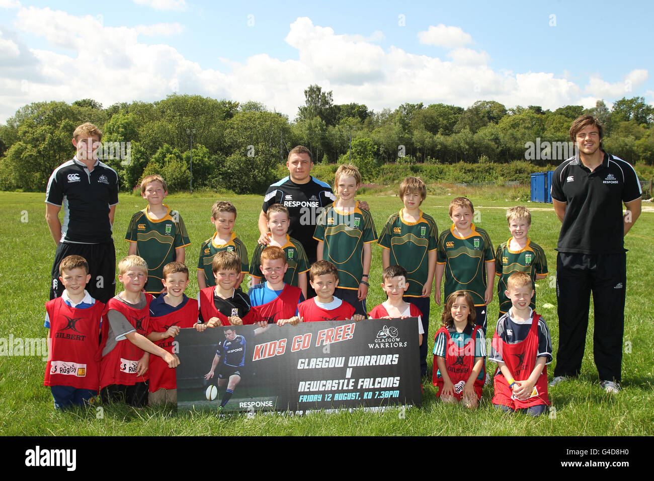 Glasgow warriors players scott wight hi-res stock photography and ...
